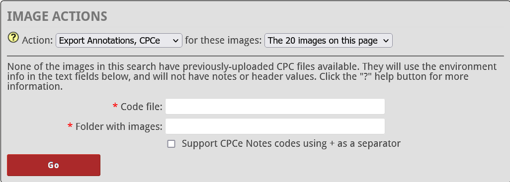 Option to export .cpc with filepaths changed from original uploads ...