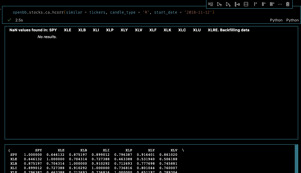 [Bug] SDK `stocks.ca.hcorr` - When candle_type = 'R', NaN values found. Backfilling Data · Issue ...