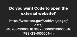 [Bug] `Stocks/FA/SEC --source FinancialModelingPrep` does not work, no ...
