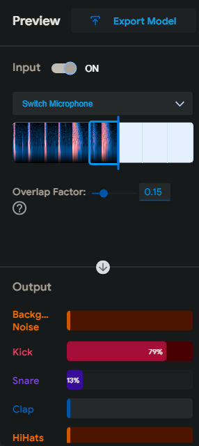 GitHub - Merz26/tm-drum-recognition: A Teachable machine project to recognize particular drum sounds