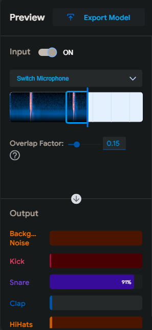 GitHub - Merz26/tm-drum-recognition: A Teachable machine project to recognize particular drum sounds