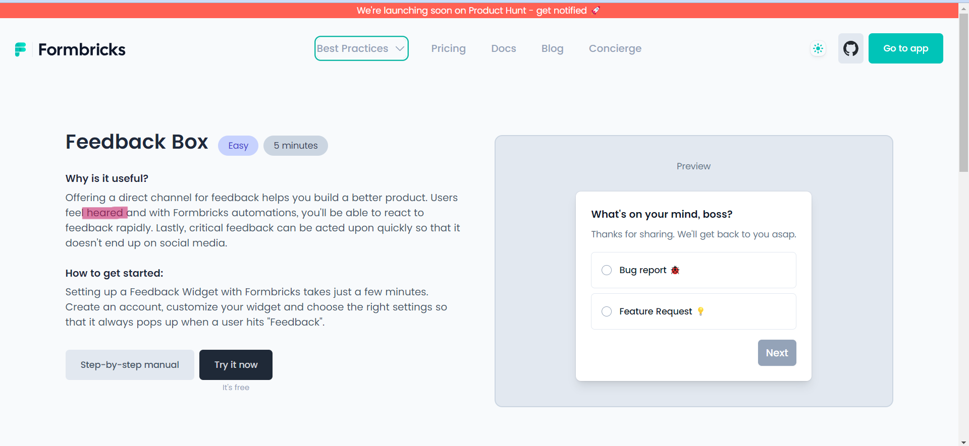 [BUG][FormTribe 🔥][50 Points] Grammatical mistake · Issue #1159 · formbricks/formbricks · GitHub