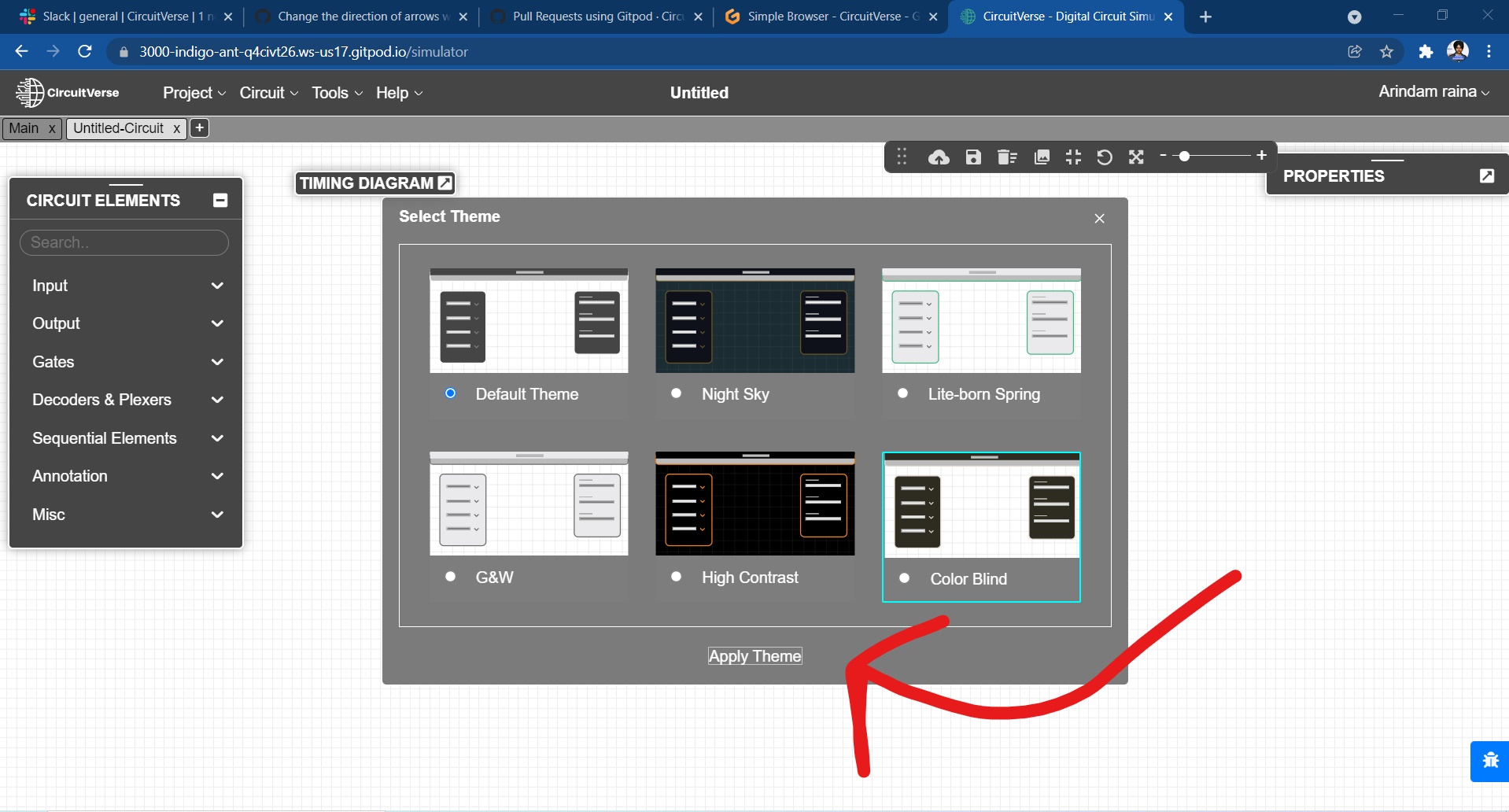 Padding in Apply theme button on changing theme in simulator · Issue #2652 · CircuitVerse ...