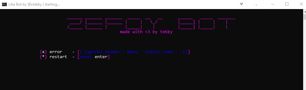 Not working · Issue #19 · xtekky/zefoy · GitHub