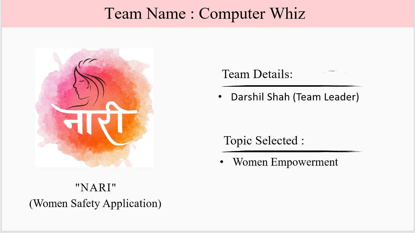 NARI-Women-Safety-Application- | Devpost