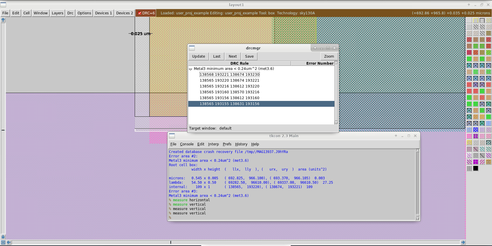 Flow Failed with Magic DRC Violations · Issue #954 · The-OpenROAD-Project/OpenLane · GitHub