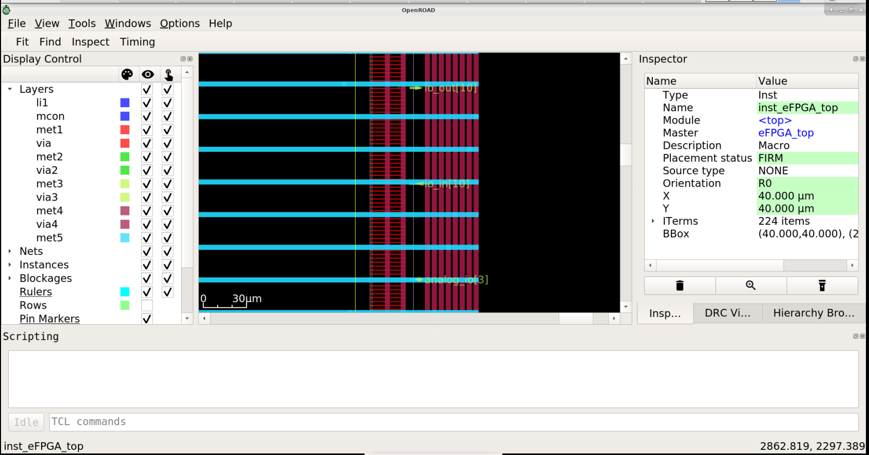 Detail route issue: No access point for inst_eFPGA_top/io_in[10] · Issue #1270 · The-OpenROAD ...
