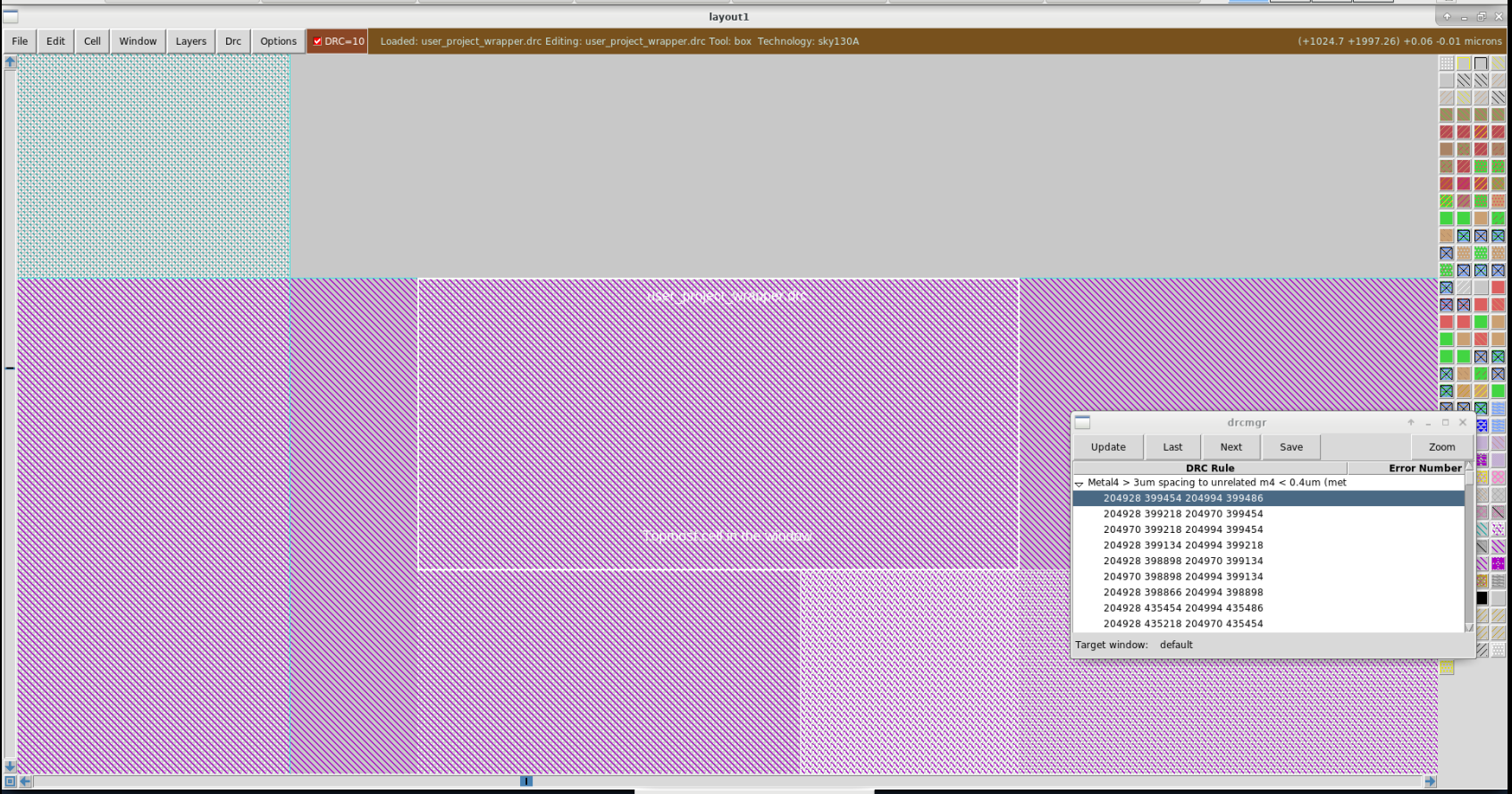 Magic DRC check failed · Issue #1282 · The-OpenROAD-Project/OpenLane · GitHub