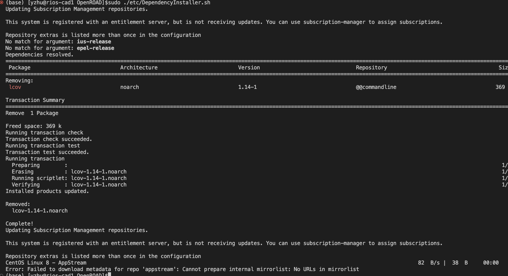 How To Install The Dependencies Correctly · Issue 2968 · The Openroad Project Openroad · Github