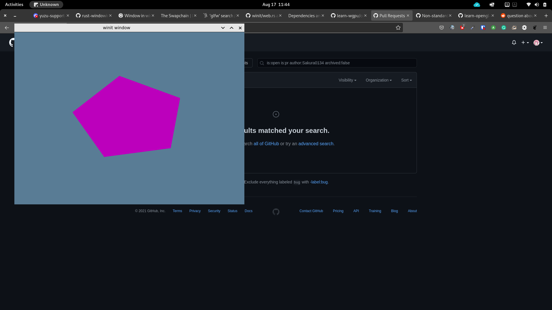 Winit is having issues with Wayland(Gnome) · Issue #2000 · rust-windowing/winit · GitHub