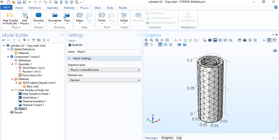 GitHub - RoshaSoft/Math_Comsol-heat-transfer-using-nanofluid: The fluid ...