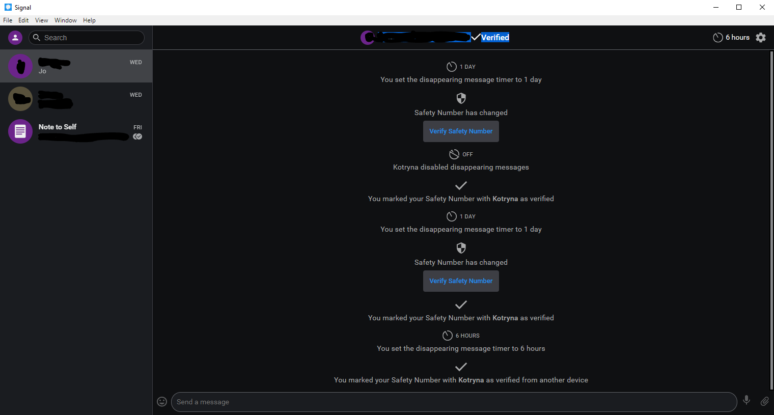 Last disappearing message visible · Issue #3292 · signalapp/Signal-Desktop · GitHub