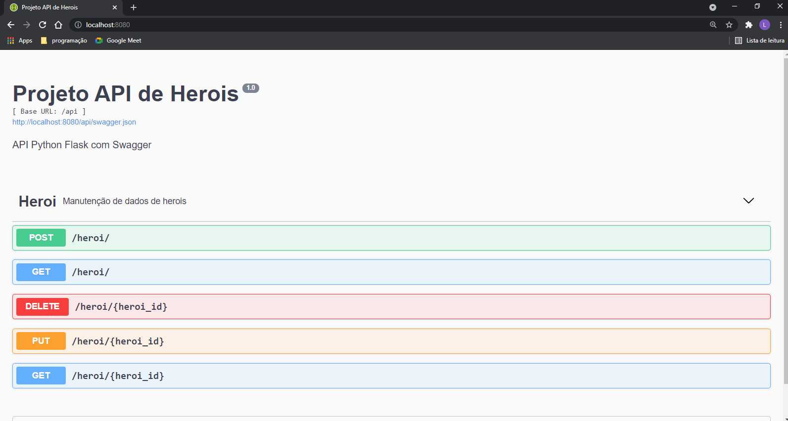 GitHub - lucasharzer/Projeto_API: API simples de heróis usando python