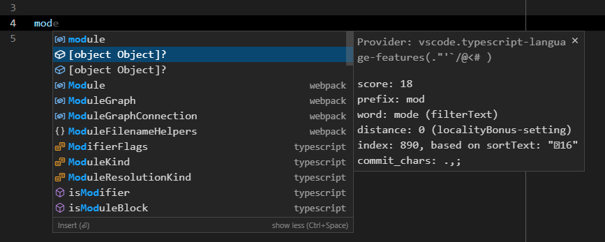 IntelliSense's text show [object Object] · Issue #132212 · microsoft/vscode · GitHub