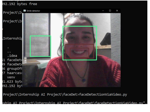 GitHub - yagmurdogan8/Smile_Detector: a smile detector program made ...