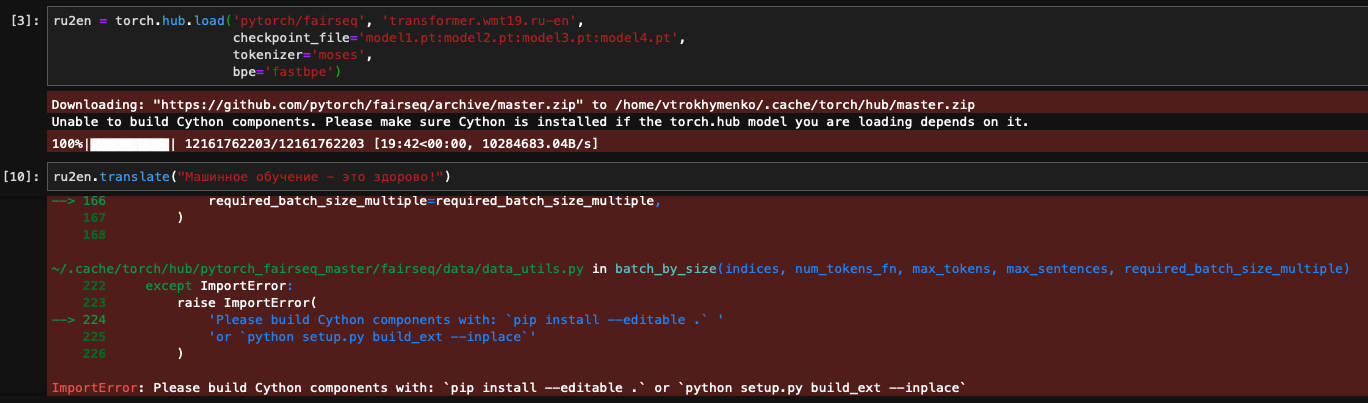 ModuleNotFoundError: No module named 'fairseq.data.token_block_utils_fast' · Issue #1376 ...
