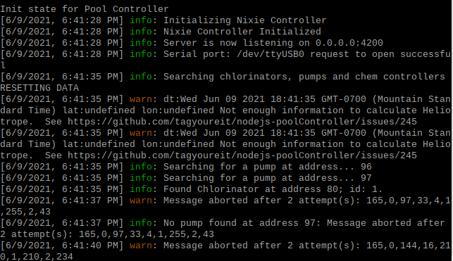 New Request: Pentair SolarTouch Controller support · Issue #322 · tagyoureit/nodejs ...