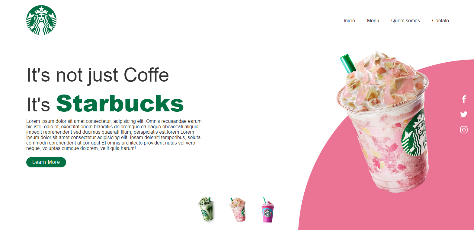 GitHub - darioreisjr/StarbuckLandingPage: Landing Page do Starbuck ...