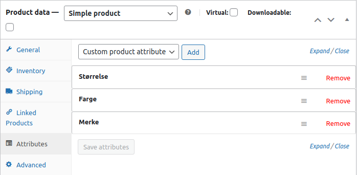 Attributes Missing After Update The Product · Issue 37750 · Woocommerce Woocommerce · Github