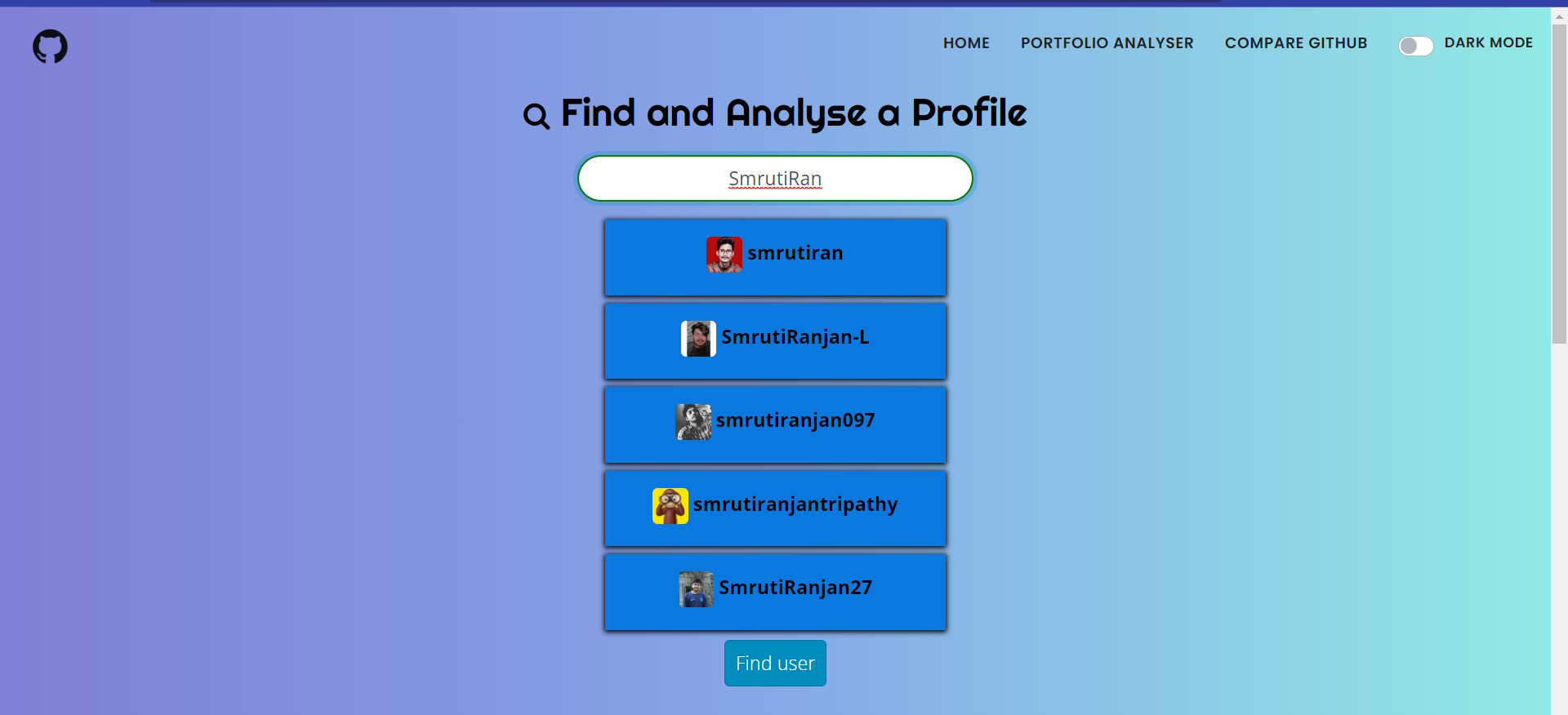 Add suggestions when user is searching I'd and Improve the navbar · Issue #2 ...