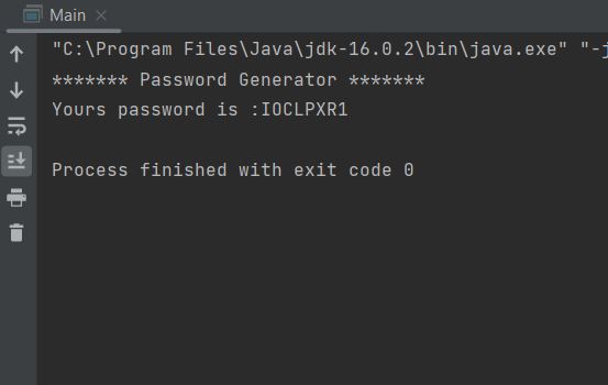 GitHub - RajbeerRajak/Random-Password-Generator: It help use to generate password of length 8.
