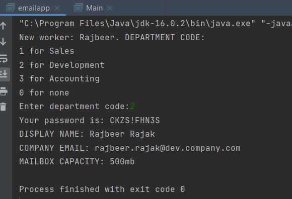 GitHub - RajbeerRajak/Email-Application: Simple Java Project using OOPs concepts like ...