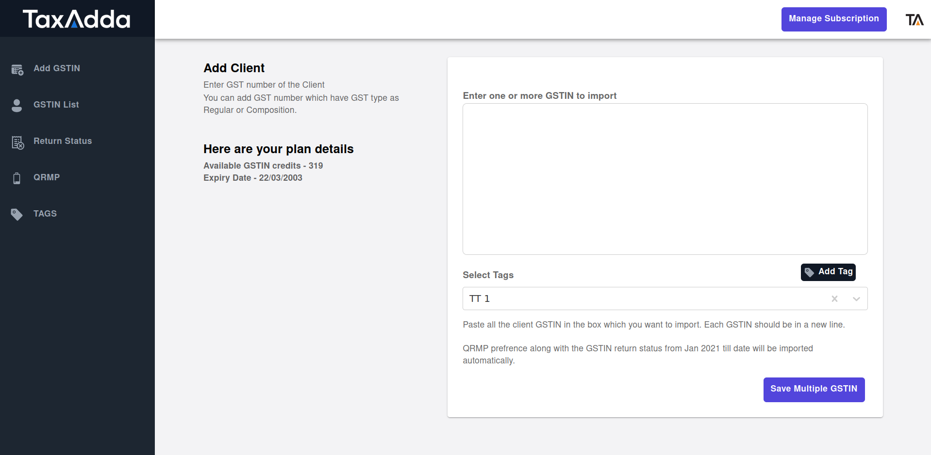 GitHub - SJ22032003/TaxAdda-Assignment: Assignment given by Tax_adda for internship