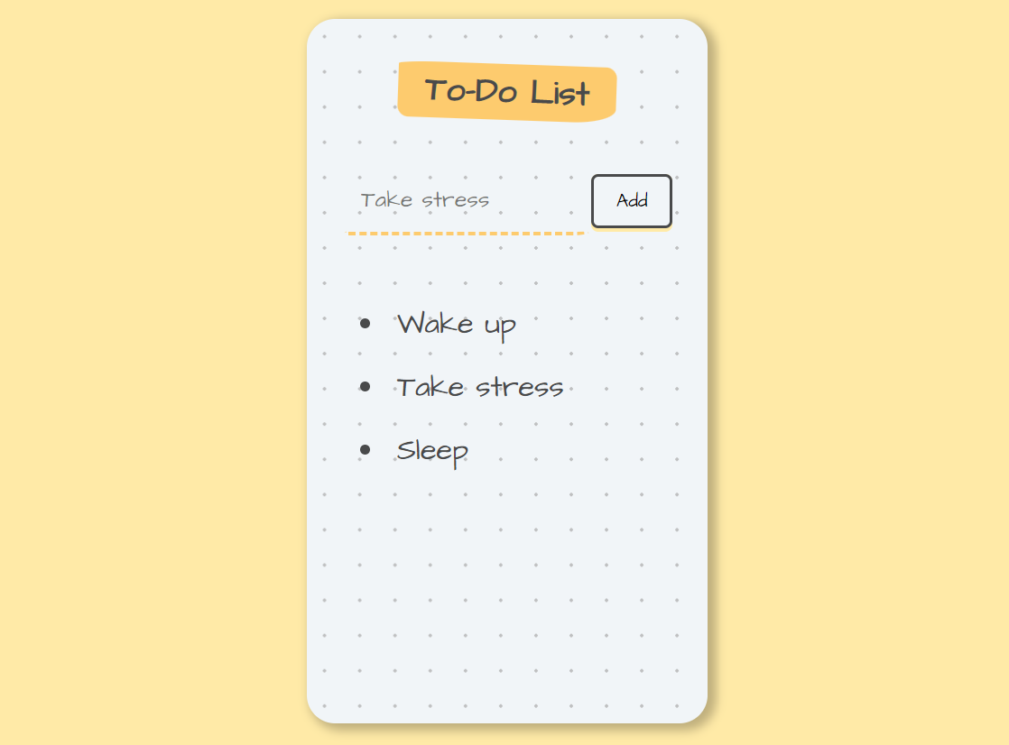 GitHub - dibs001/To-Do-List: An app to add all your to-dos