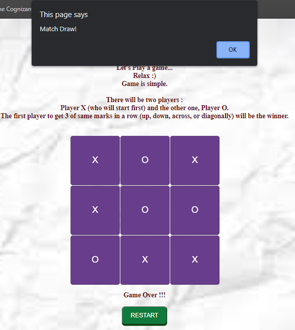 GitHub - gupta-shatakshi/Tic-Tac-Toe.github.io: Tic Tac Toe game using ...