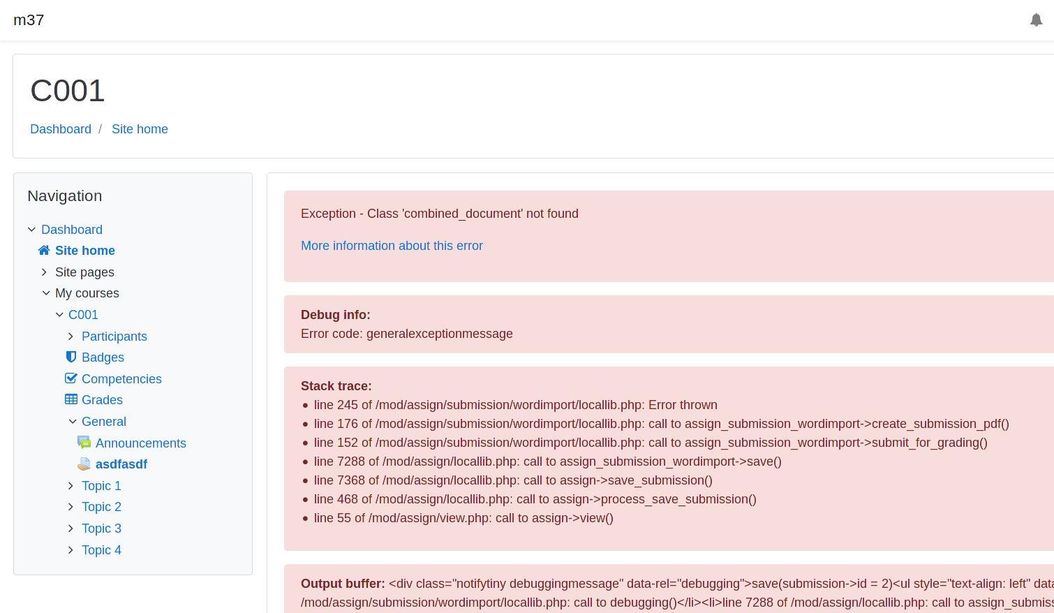 Exception - Class 'combined_document' not found · Issue #3 · ecampbell/moodle-assignsubmission ...