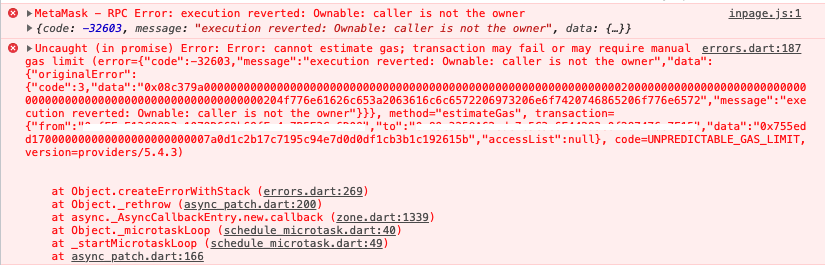 Cannot use contract.send() with nonpayable function · Issue #4 · y-pakorn/flutter_web3 · GitHub