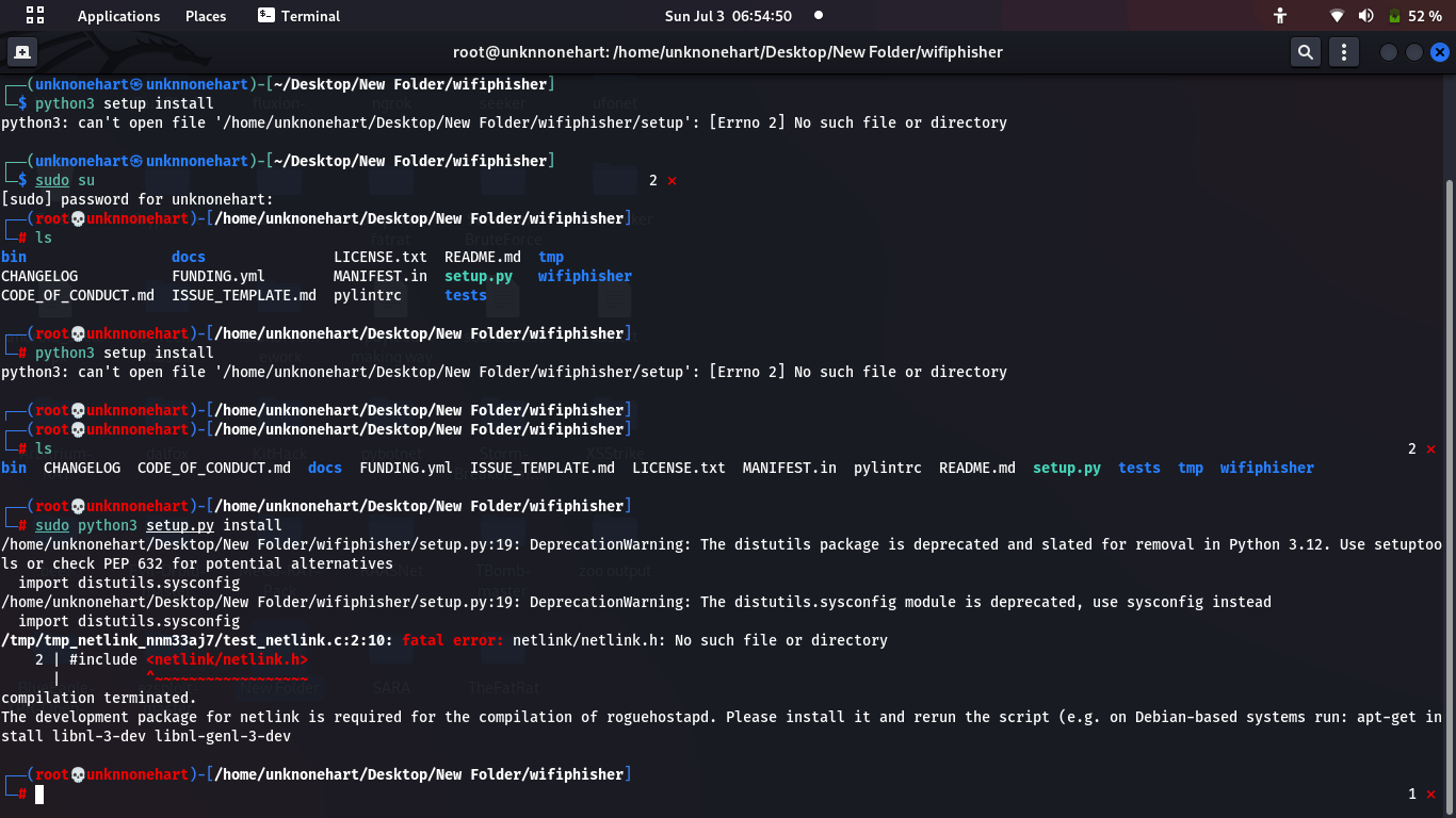 setup.py is not working · Issue #1526 · wifiphisher/wifiphisher · GitHub