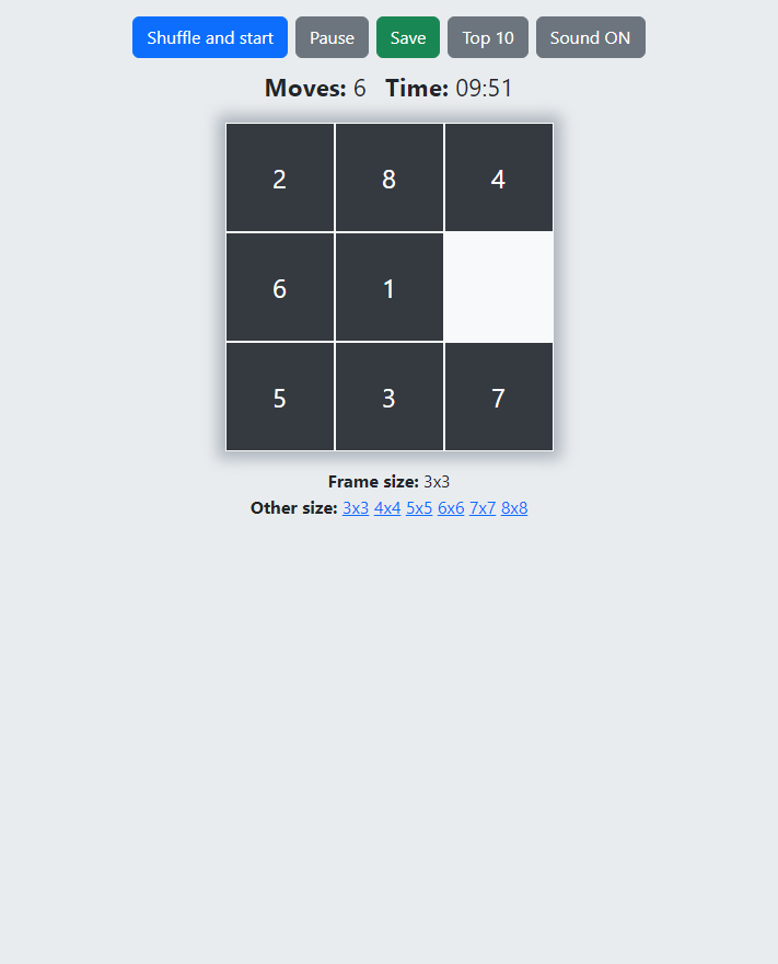 GitHub - ivan-varabyou/gem-puzzle