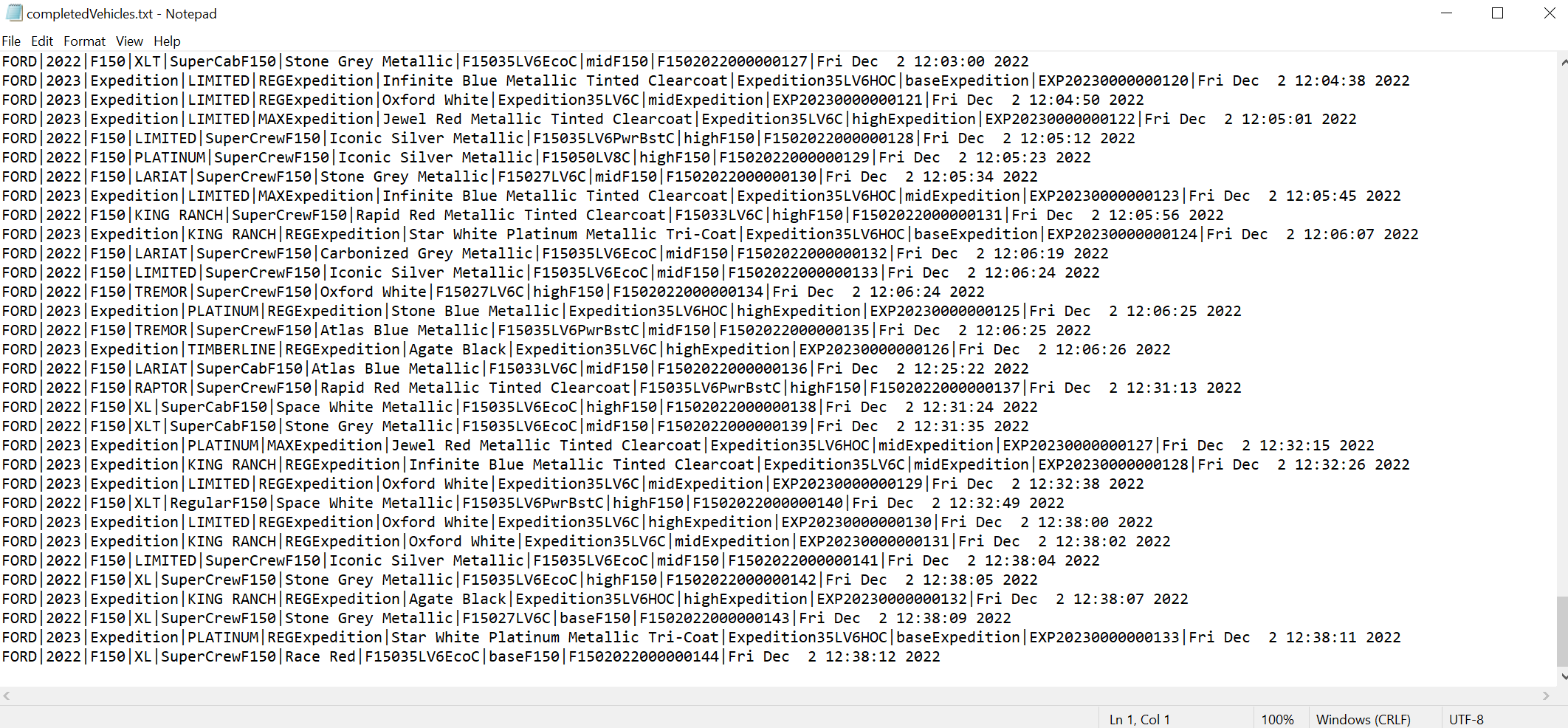 GitHub - tylerscheifley/Ford-Assembly-Plant-Sec-2-Group-1