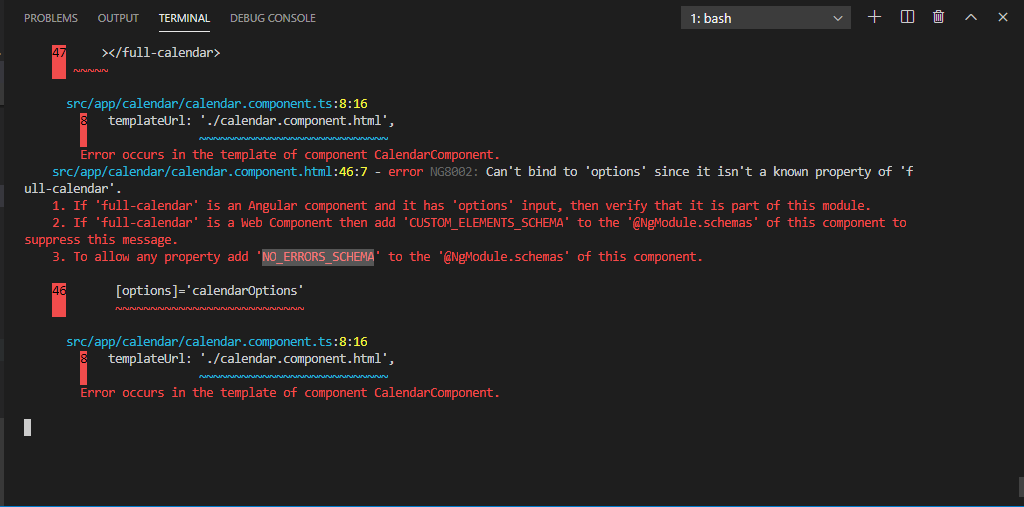 Change dependencies to support Angular 11 · Issue #351 · fullcalendar ...