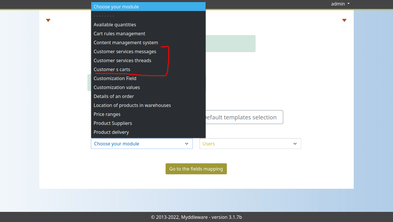 error: Field email not found in the module customers · Issue #837 · Myddleware/myddleware · GitHub
