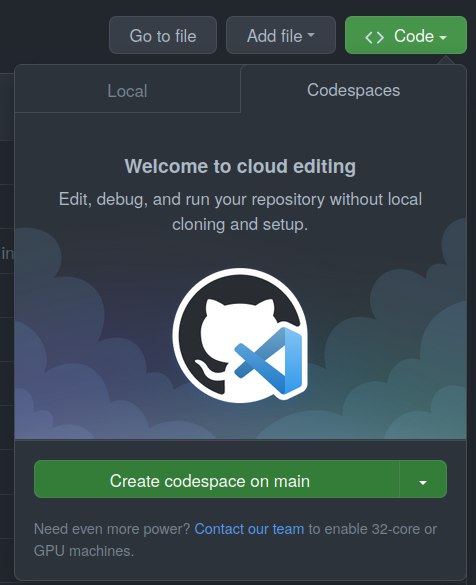 add code spaces option · Issue #103 · fusion-energy/neutronics-workshop · GitHub