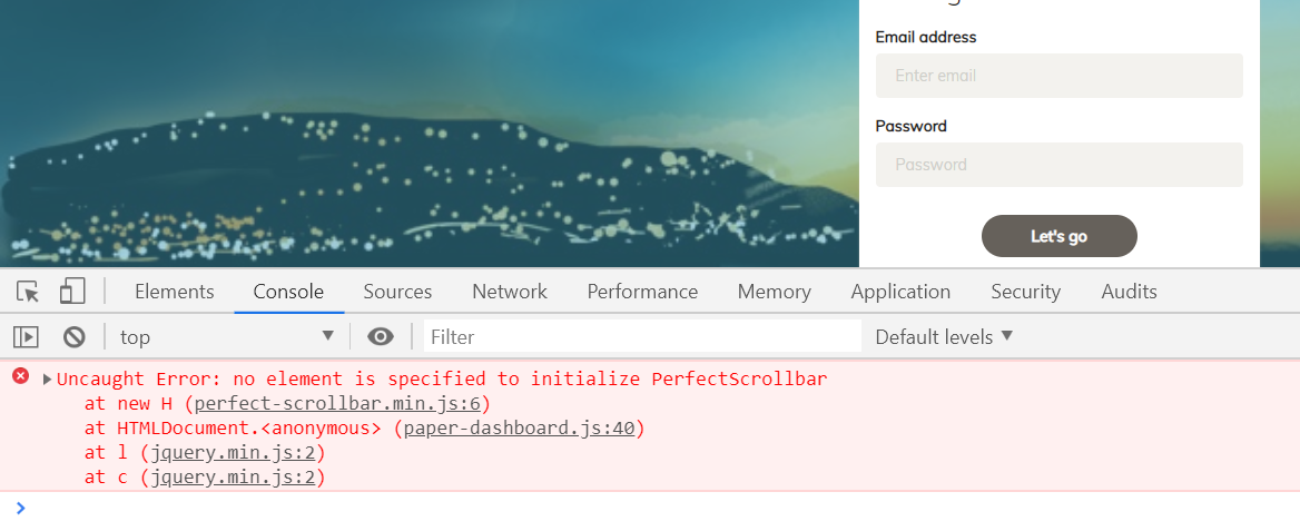 issue with navbar · Issue #41 · creativetimofficial/ct-paper-dashboard-pro · GitHub