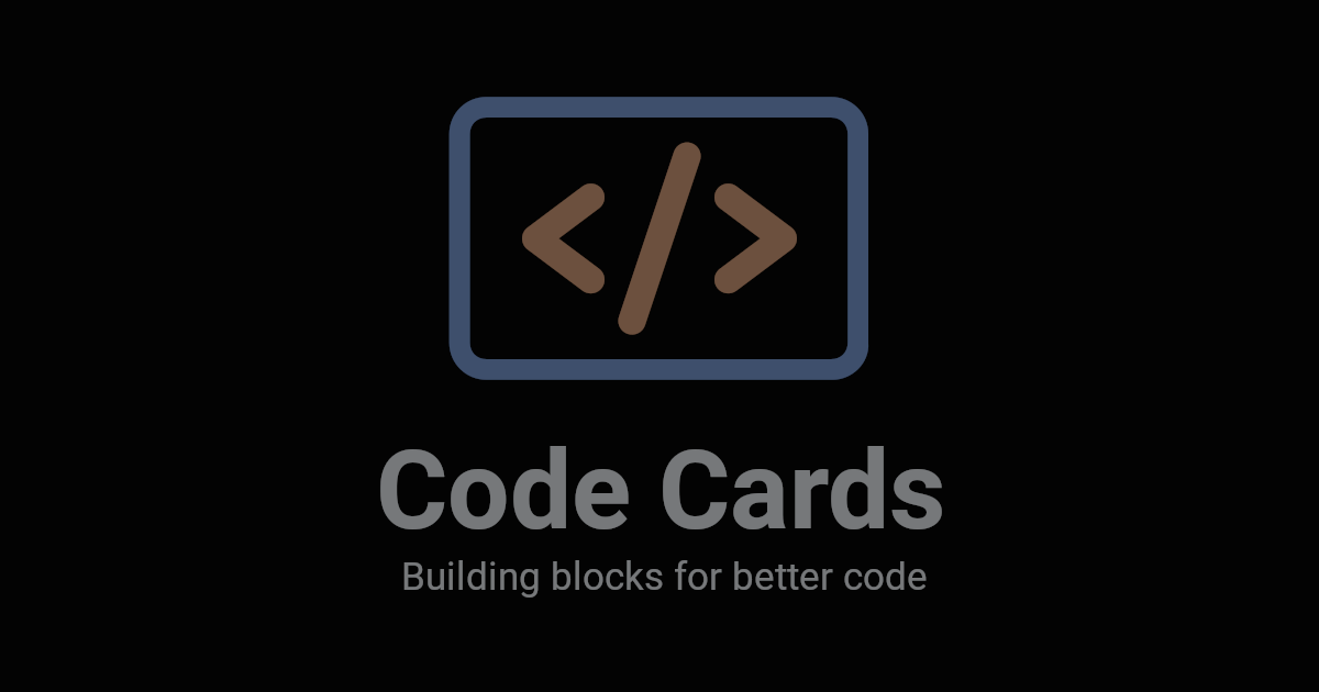 Code Cards