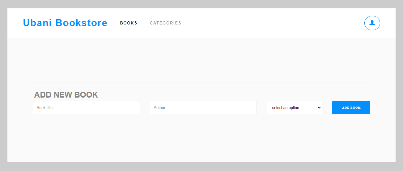 GitHub - Ukaypromise/bookstore: Bookstore is a React-based online application. Users can add ...