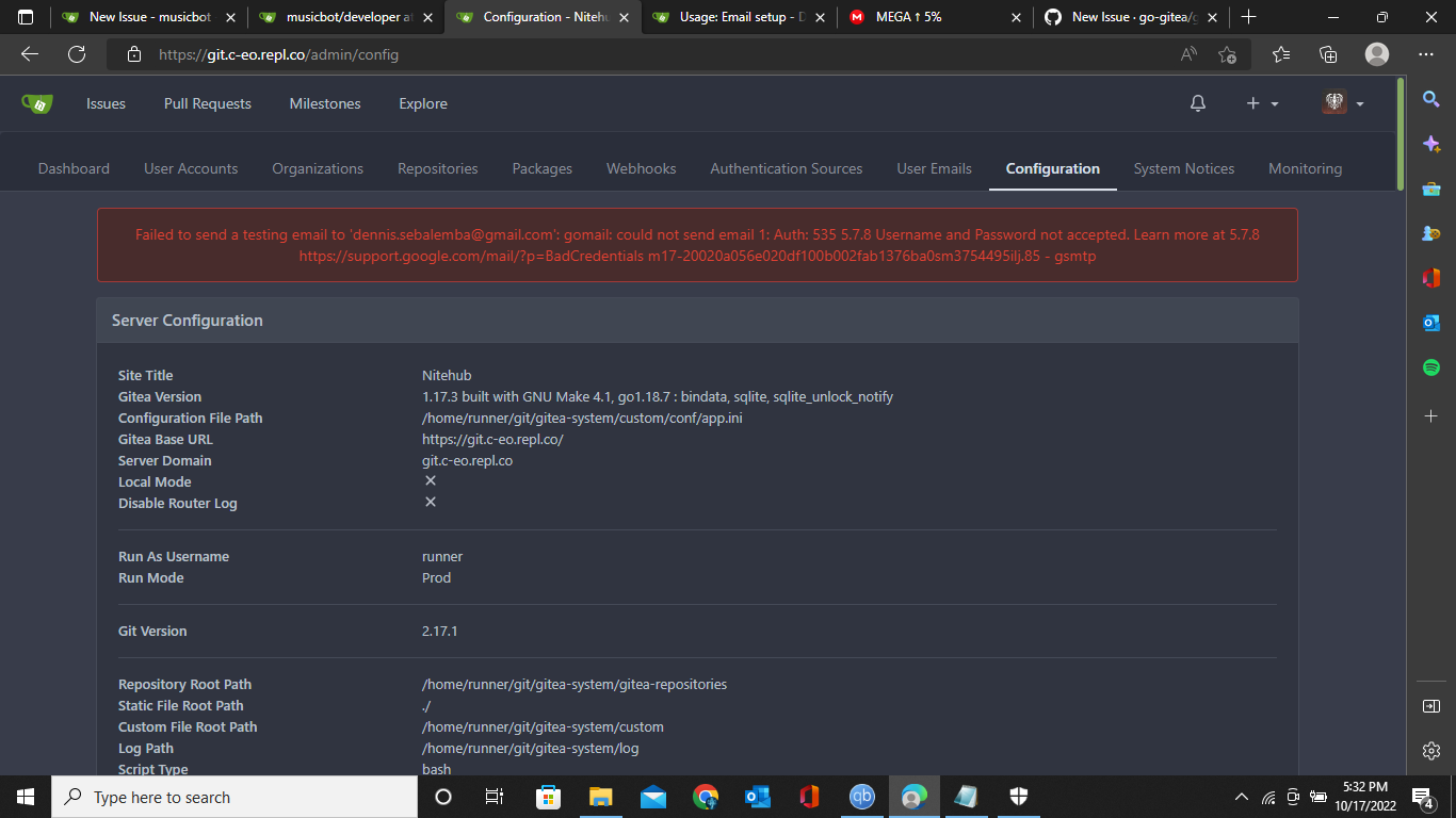 Gmail SMTP · Issue #21488 · go-gitea/gitea · GitHub