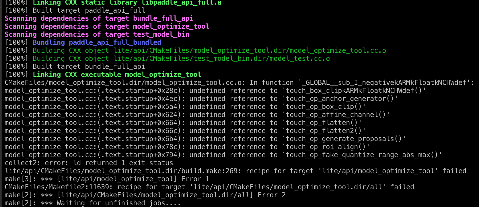 optimize mobilenetssd , yolov3模型时出core · Issue #1946 · PaddlePaddle/Paddle-Lite · GitHub