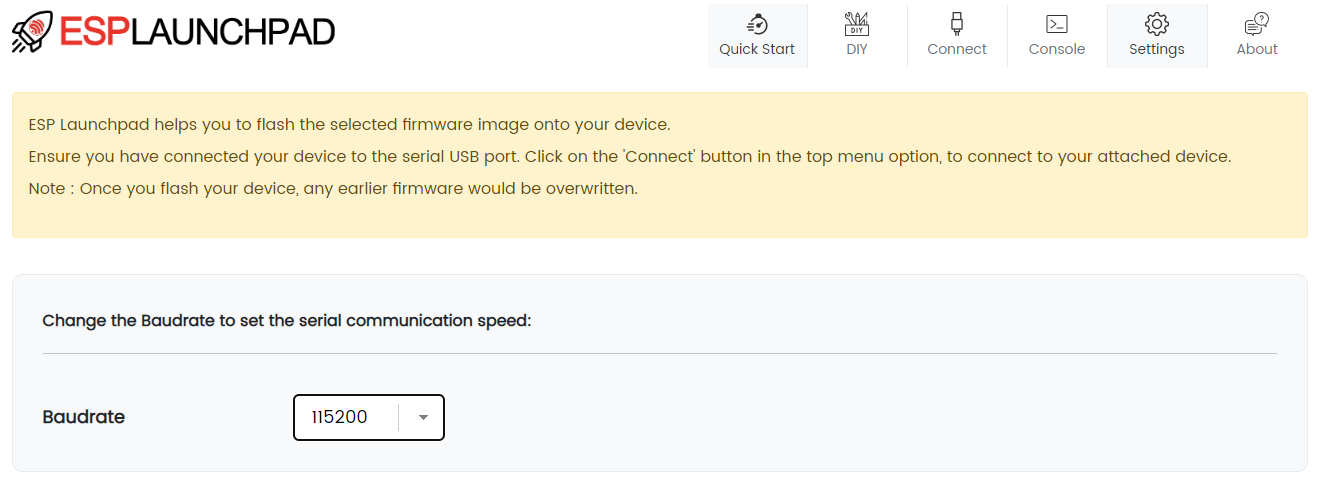 "Quick Start" does not work. · Issue #3 · espressif/esp-launchpad · GitHub