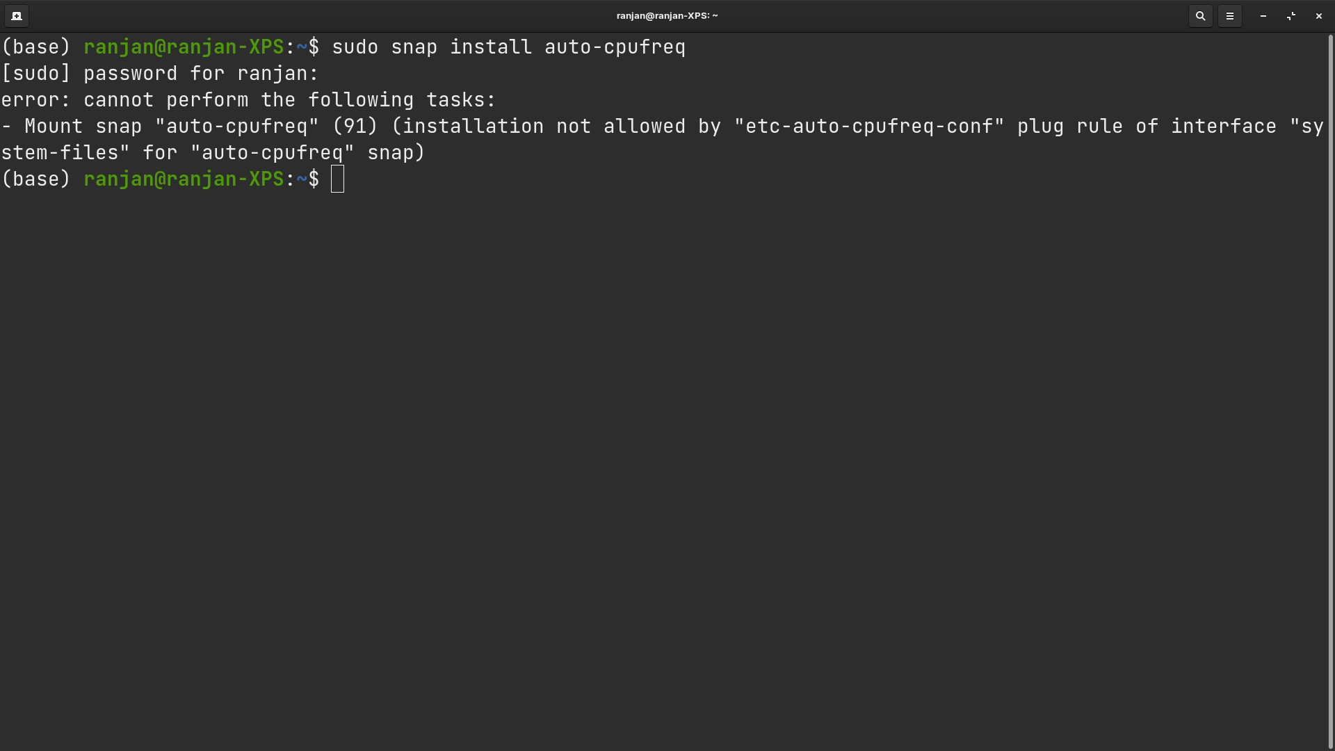 Got problem while installation · Issue #310 · AdnanHodzic/auto-cpufreq · GitHub