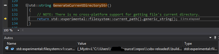 "Store with Executable" incorrectly storing files with XBE location ...