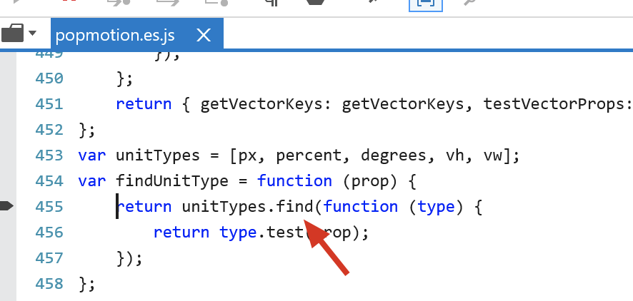 Object does not support 'find' method on IE 11 · Issue #856 · Popmotion ...