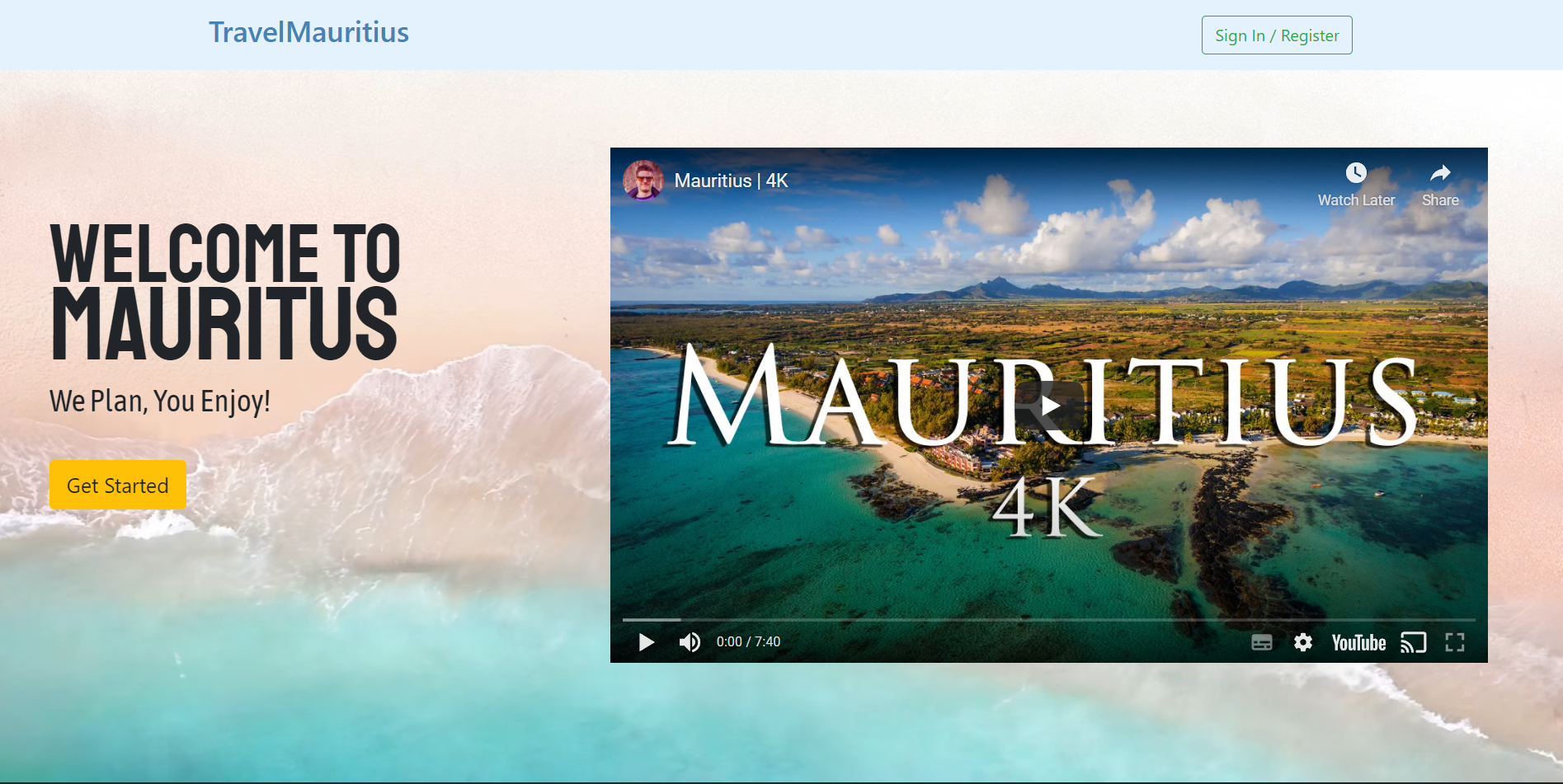 GitHub - AdvaitMBisram/TravelMauritius: A website for people to explore the best locations in ...