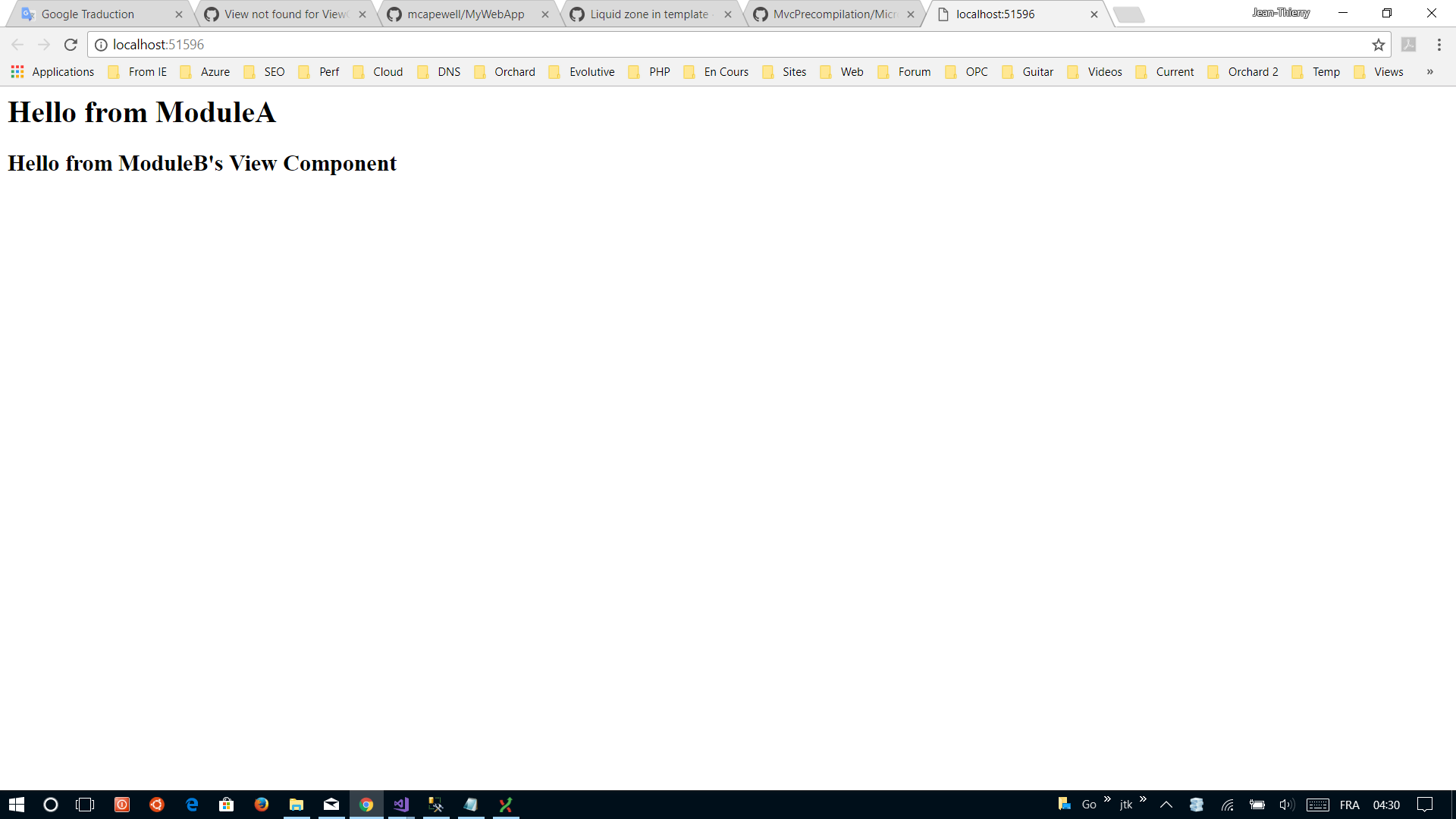 View Not Found For Viewcomponent In A Different Module · Issue 1274 · Orchardcmsorchardcore