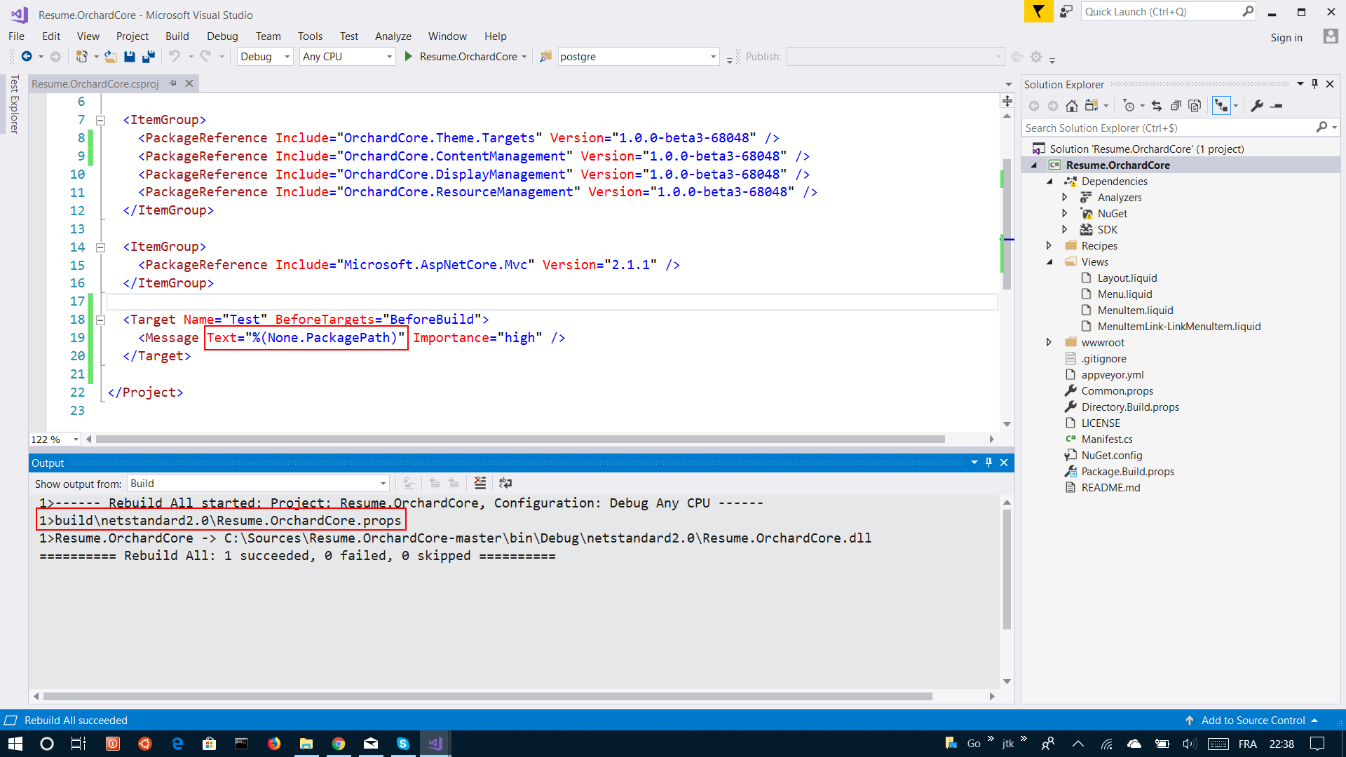 Error with Theme from nuget and Site published and hosted on IIS ...