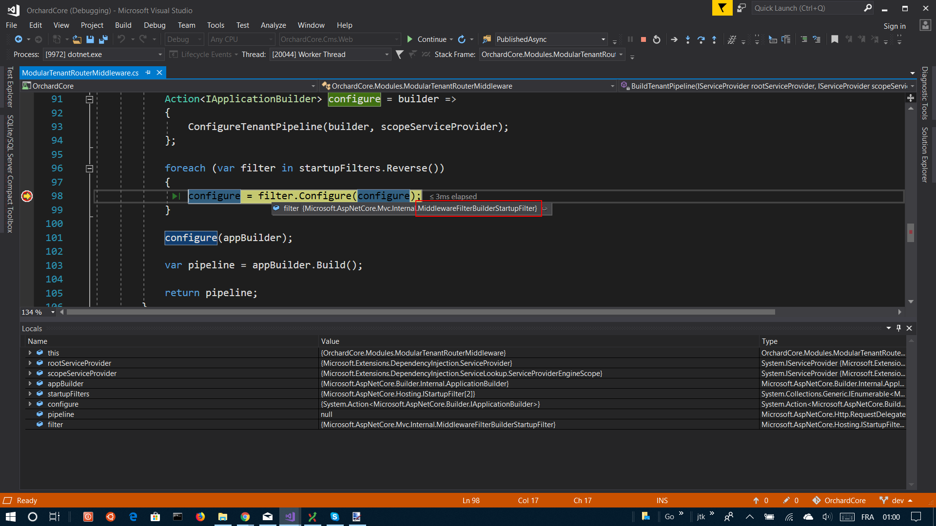 Cannot use MiddlewareFilter attribute on a controller action · Issue ...
